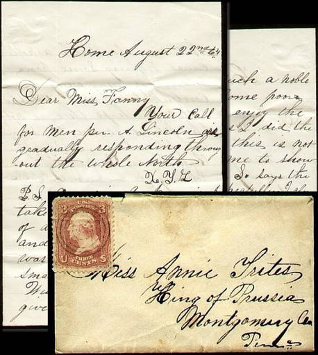 Civil War Letter Soldier Als Signed Lincoln