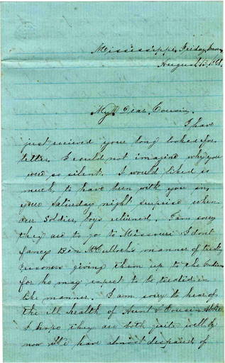 Civil War Soldier Letter Signed Als Confederate M