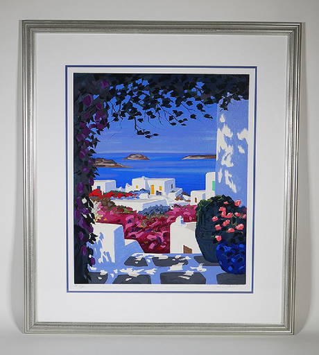 Jean Claude Carsuzan Lithograph Sur La Mer Signed