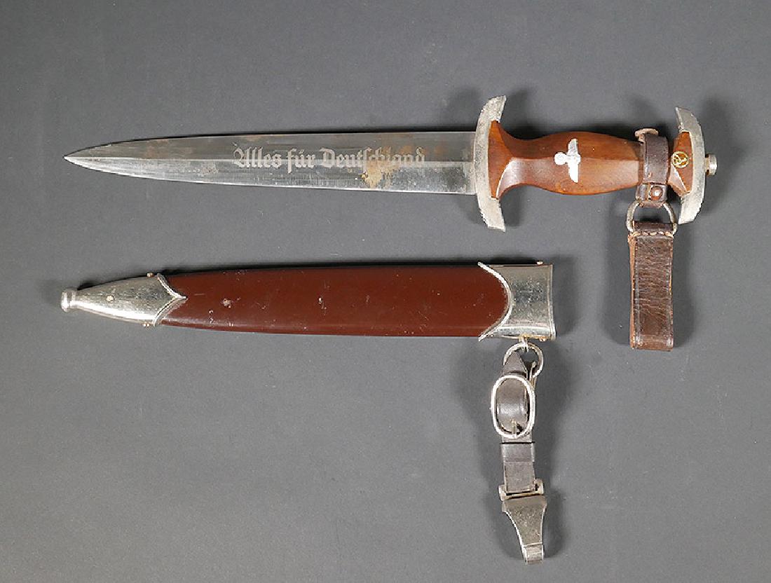 1941 WWII Nazi SA Dagger Tiger Solingen War Trophy