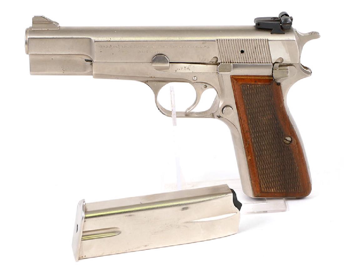 Browning 9mm High Power Pistol Stainless Steel