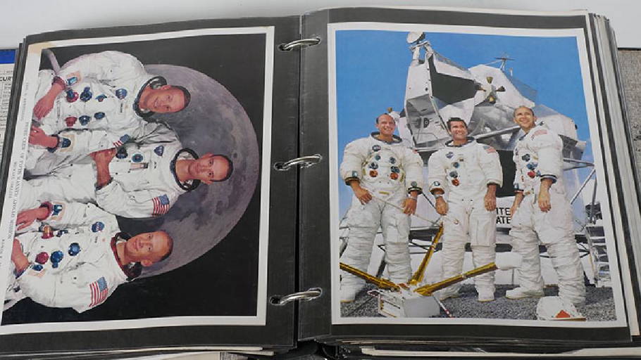 Nasa Employee's Collection: Scrapbook, Nasa Binder