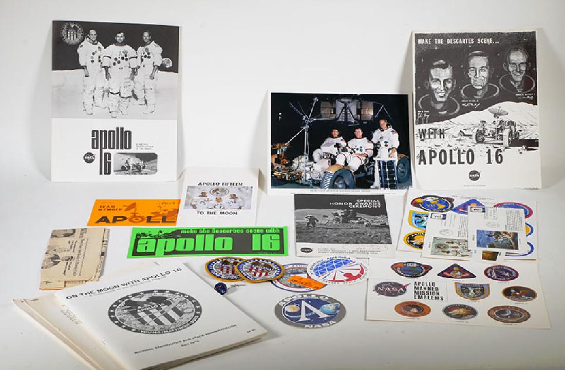NASA Employee's Collection: Apollo 14 15 16 Items