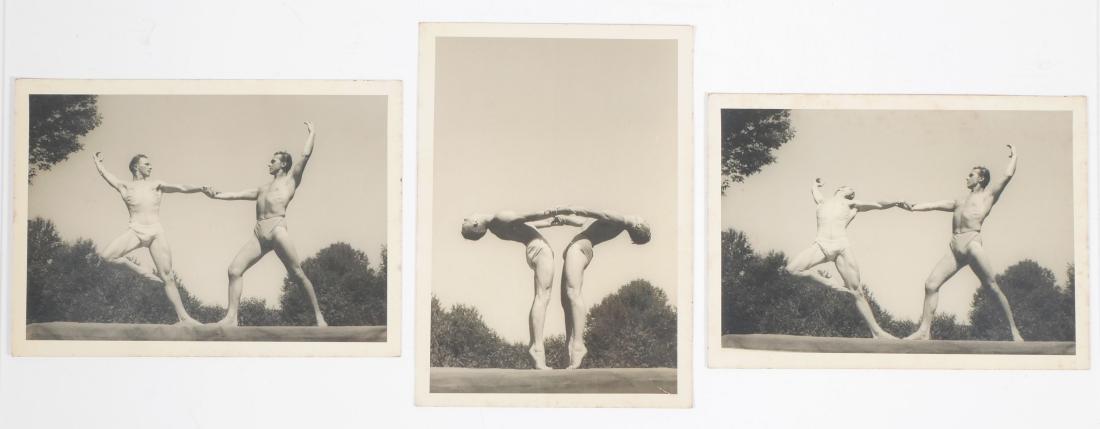 Ted Shawn & His Men Dancers Photographs (3)