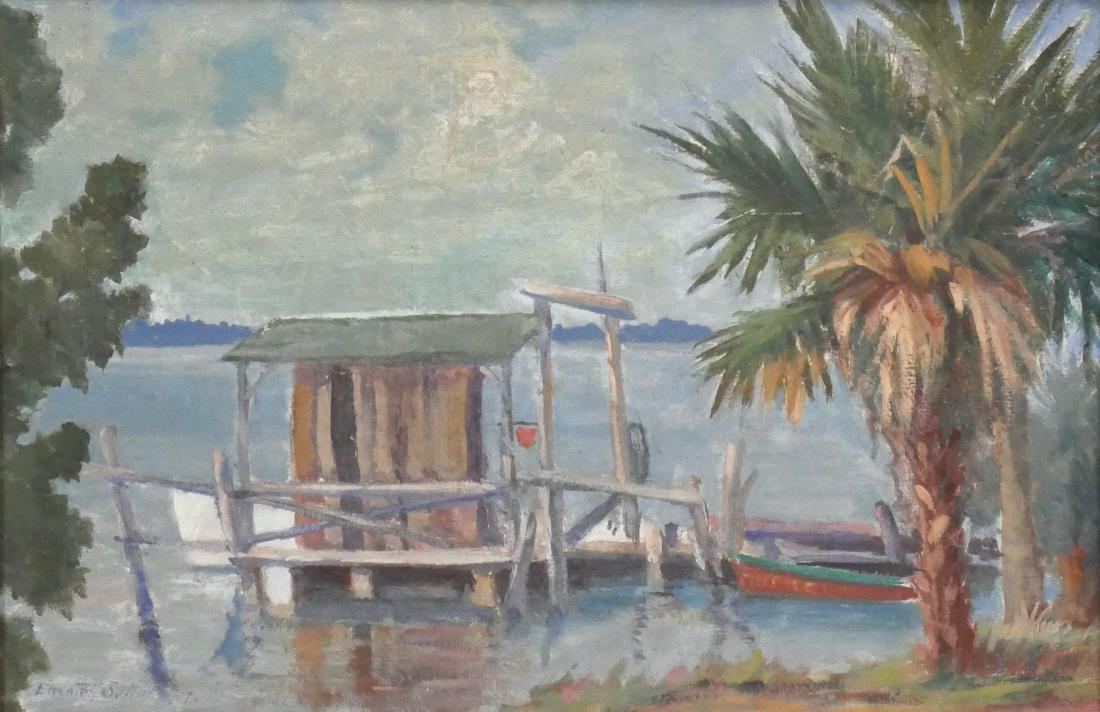 1947 Emmett Sutton Impressionist Painting - Sep 29, 2018 | Blackwell ...