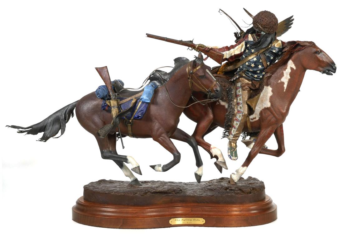 DAVE MCGARY Bronze, When Lightning Strikes