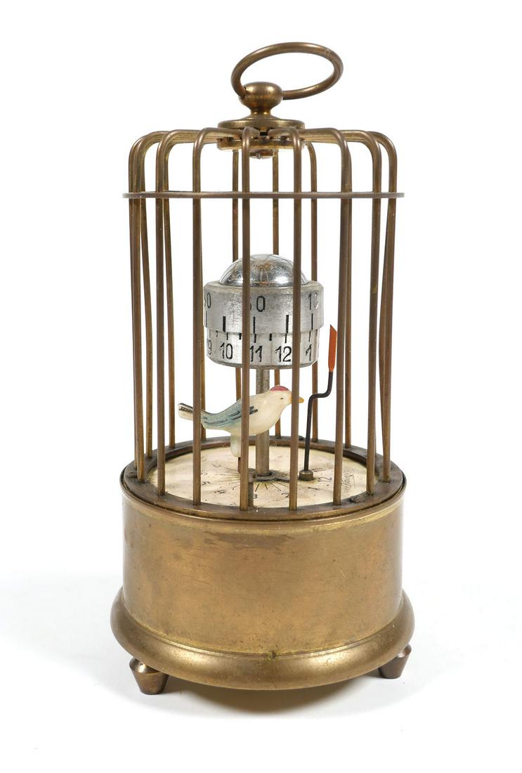 KAISER ANIMATED Bird Cage Clock - Jun 13, 2020 | Blackwell Auctions in FL