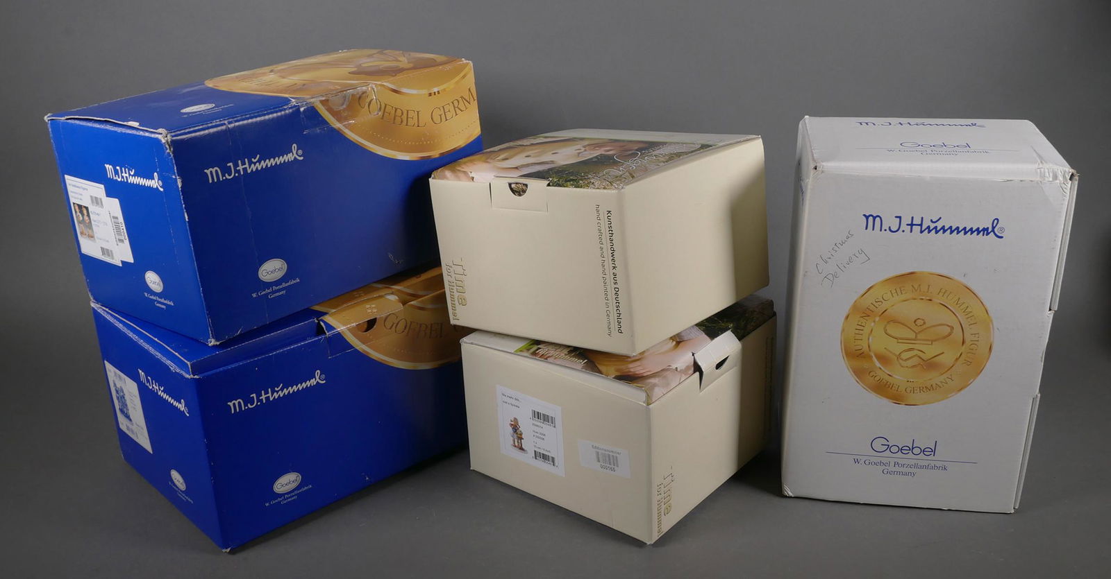 (5) Hummel Figurines Tmk7 Tmk8 Tmk9