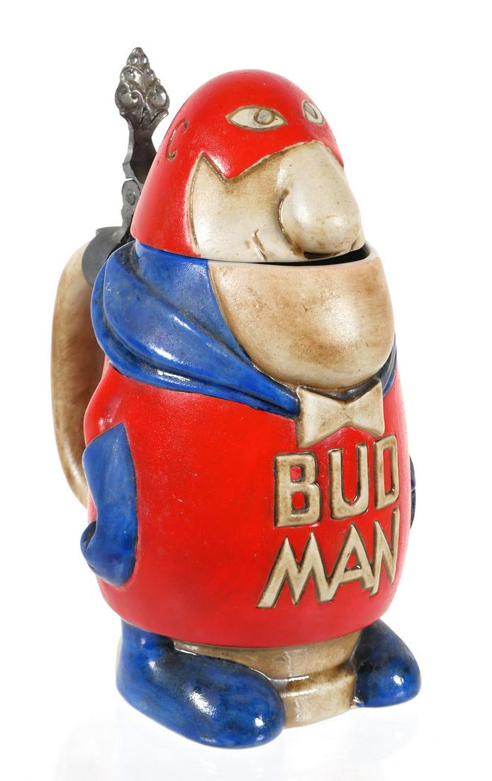Original First Edition BUD MAN Stein - Aug 13, 2022 | Blackwell ...