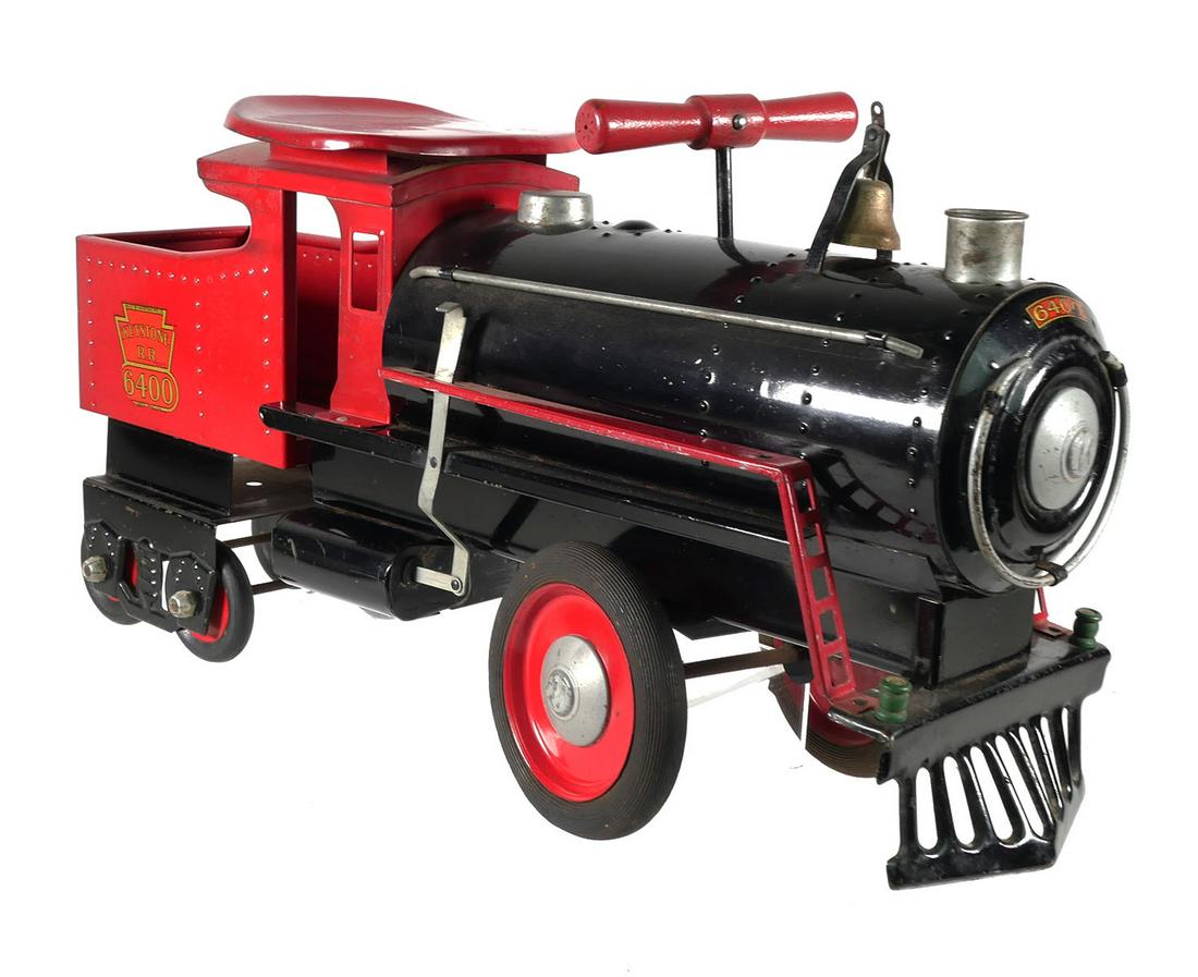 Vintage Keystone Railroad Train Locomotive Toy