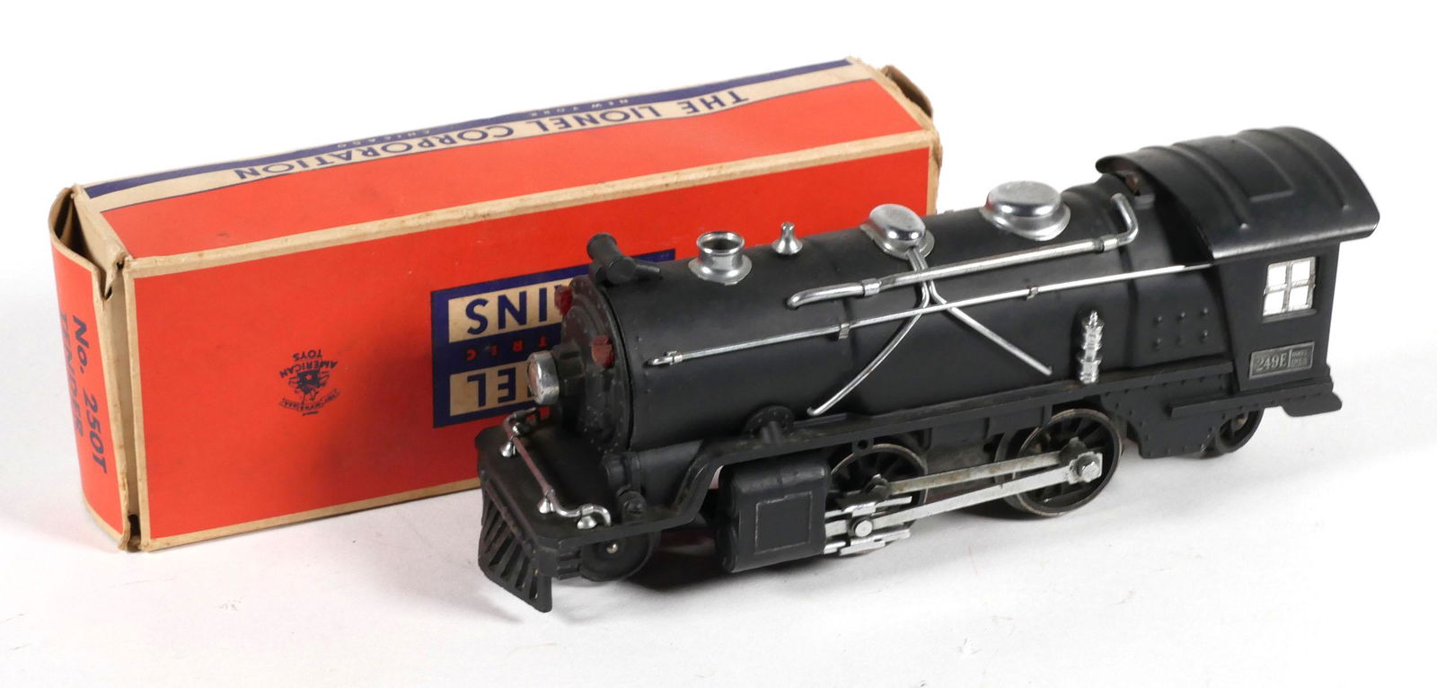 Lionel O Gauge Steam Locomotive 249e And Tender