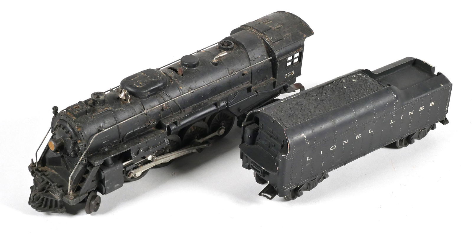 Lionel O Gauge Berkshire Locomotive 736 And Tender