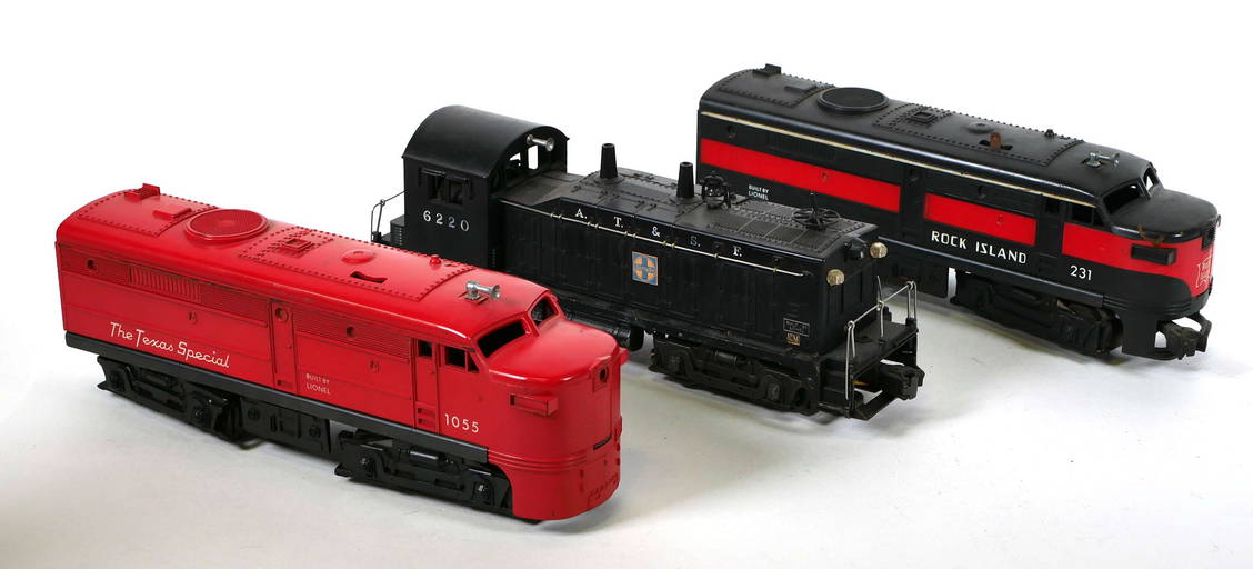 Lionel O Gauge Diesel Engines and Switcher (#0243) on Jan 14, 2023 ...