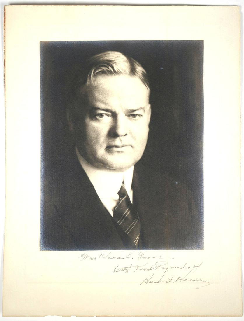 HERBERT HOOVER Signed Photograph - Mar 18, 2023 | Blackwell Auctions in ...