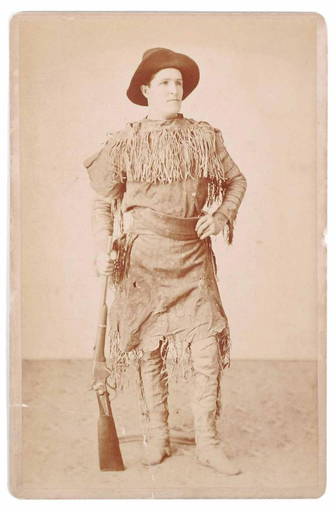 Frontiersman John Durfey Cabinet Card