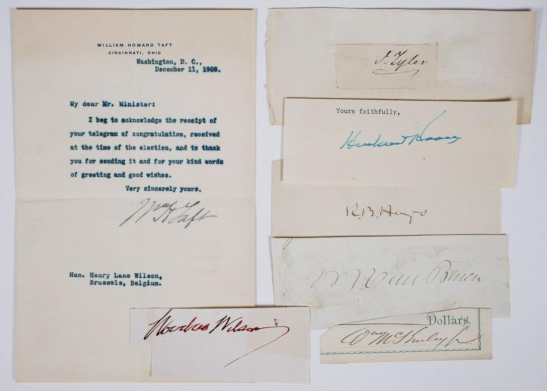 Seven U.S. PRESIDENTS Signatures (#0316) on Mar 18, 2023 | Blackwell ...