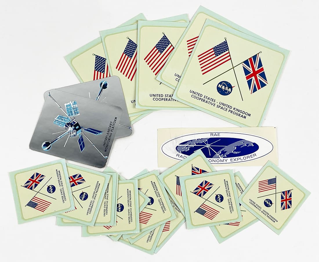 Nasa 1960s Space Program Decals Auction