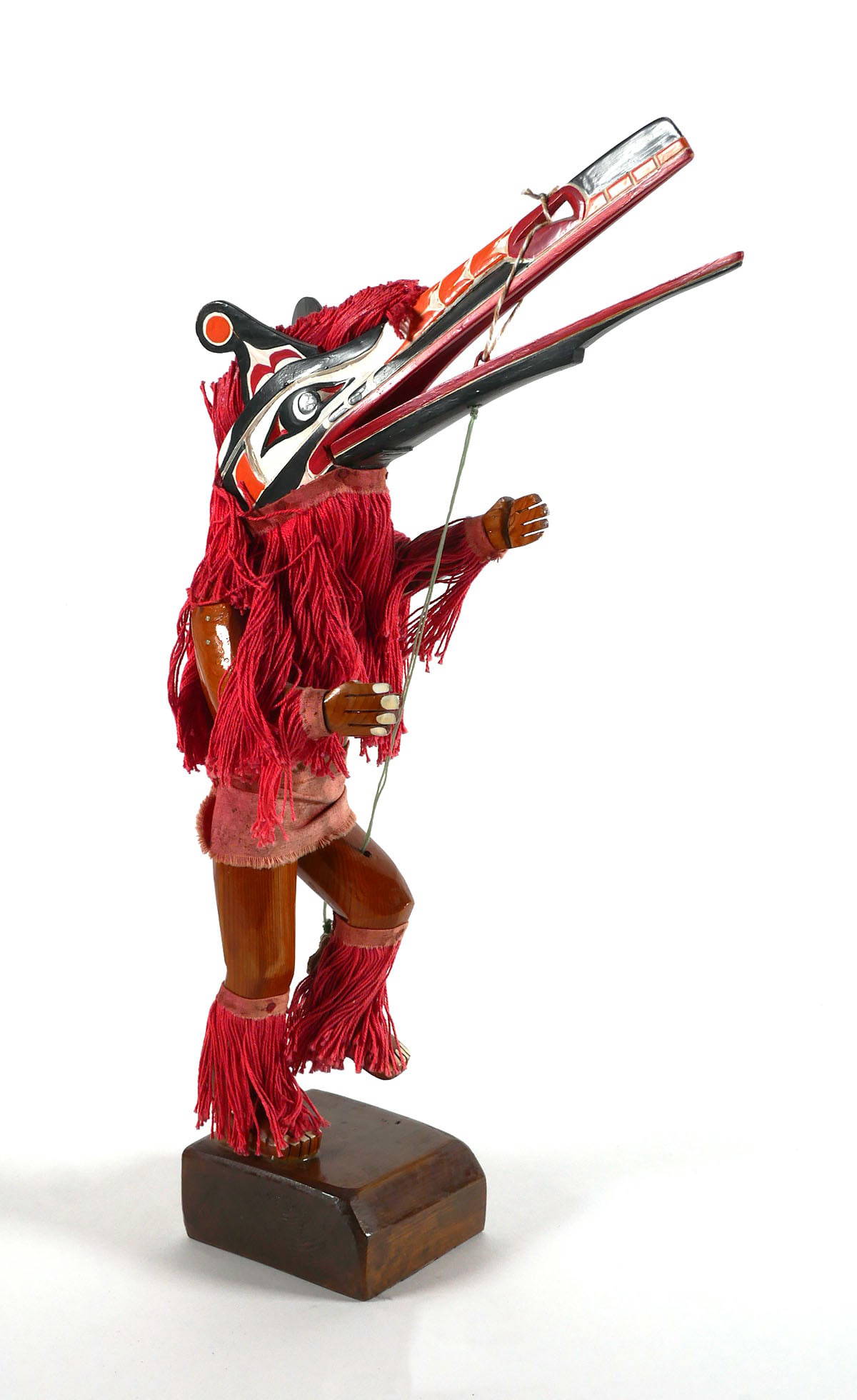 Articulated Hamatsa Hok-hok Dancer Figure Auction