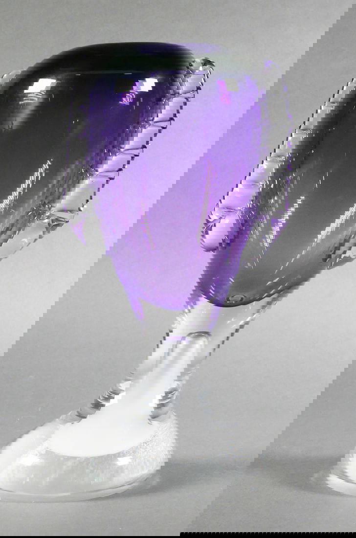 Adam Jablonski Art Glass Vase Auction