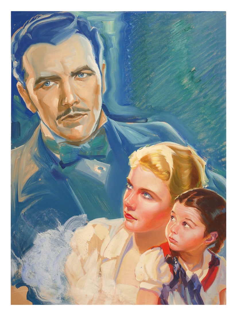 Original Movie Art, Outcasts Of Poker Flats 1937 Auction