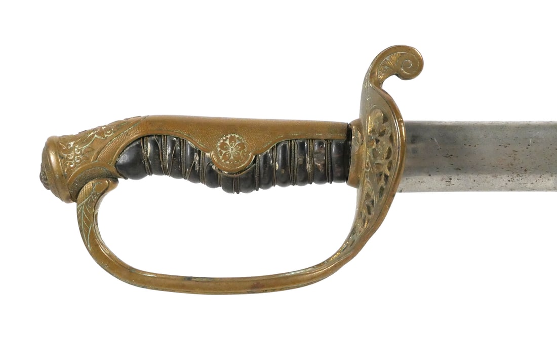 Japanese Type 19 Kyu Gunto Army Officer's Sword - Jun 28, 2025 ...