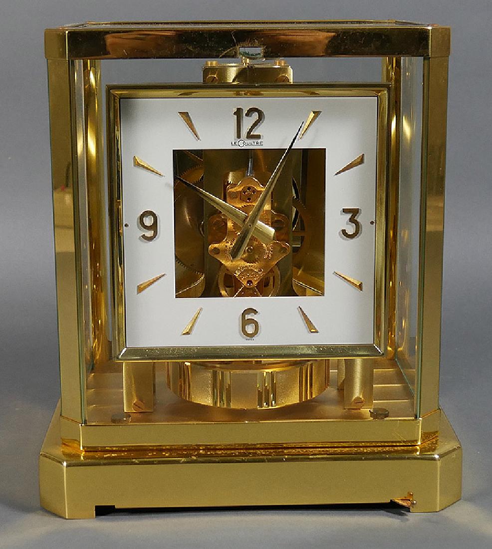 Jaeger LeCoultre ATMOS Clock Model 528 Square Face
