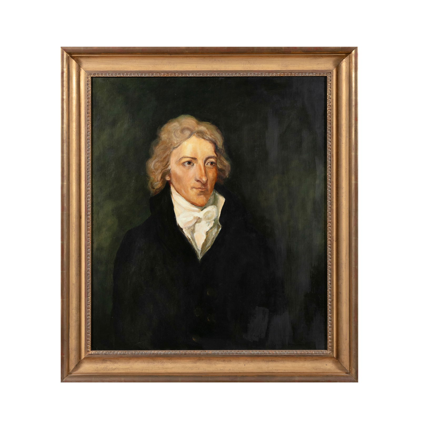 Moira Robertson (20th Century, After Gilbert Stuart) Portrait Of Henry Grattan Half Length Oil ...