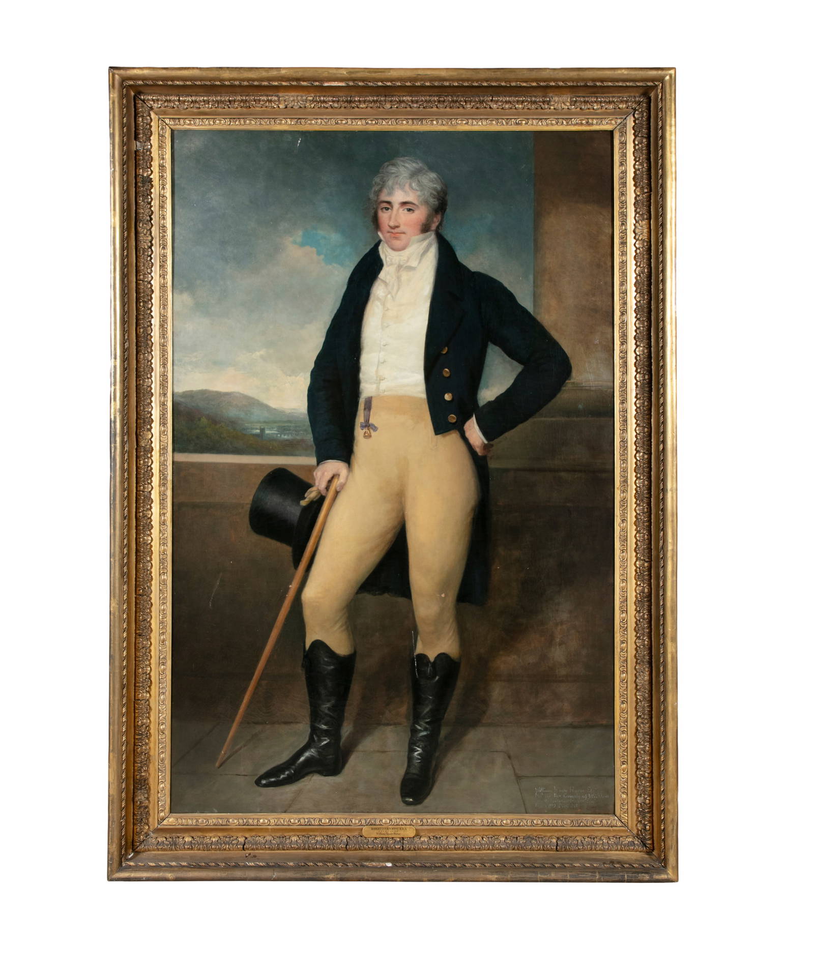 Robert Lucius West (c.1774 - 1850) Portrait Of William Hoare, Of ...