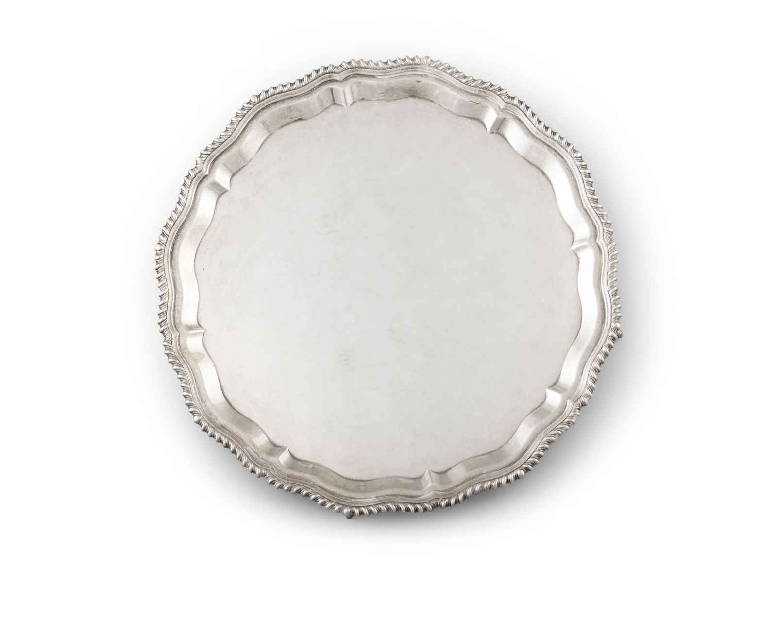 A Silver Salver Birmingham C.1941, Mark Of J B Chatterley & Sons Ltd ...