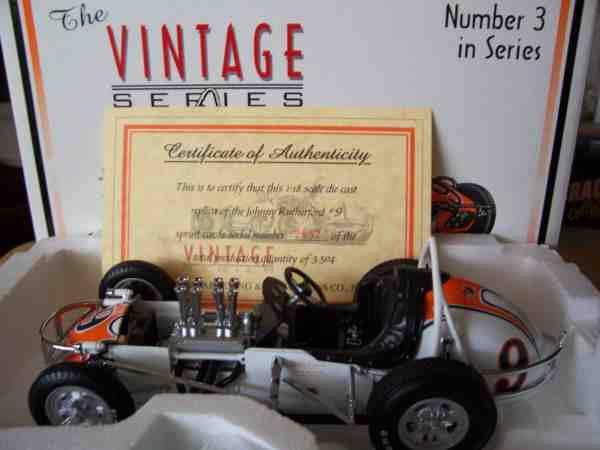 # 9 Johnny Rutherford Vintage Sprint Car Mib