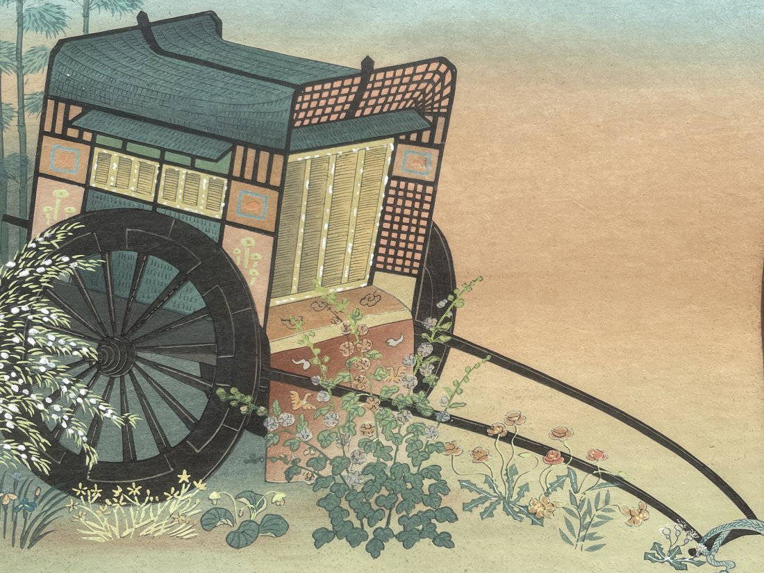 Gosho Guruma Hand Painted Art Auction