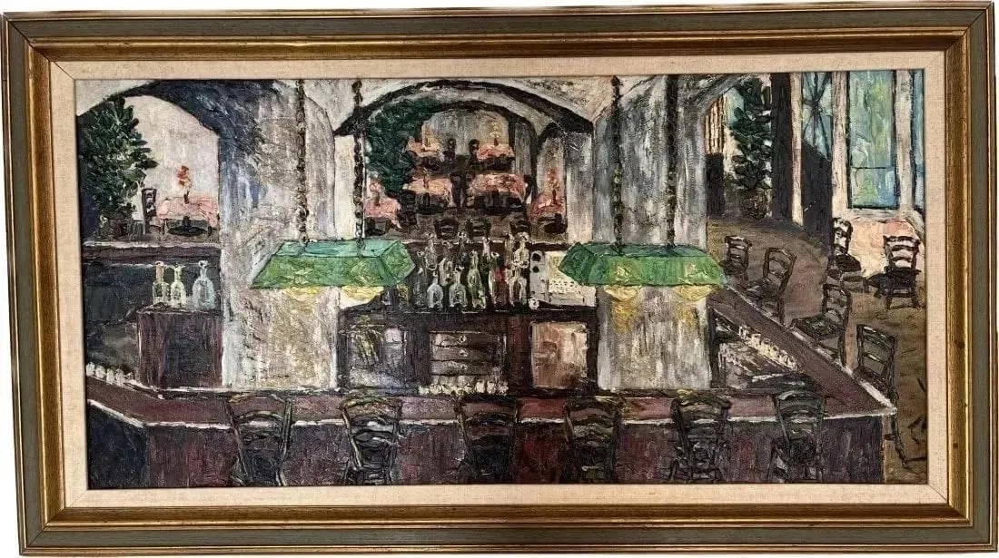 Buy William Albright Large Impressionist Oil On Canvas | Winter Park Gallery In Fl