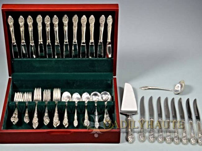 1950 Vintage Westmoreland Enchanting Sterling Flatware