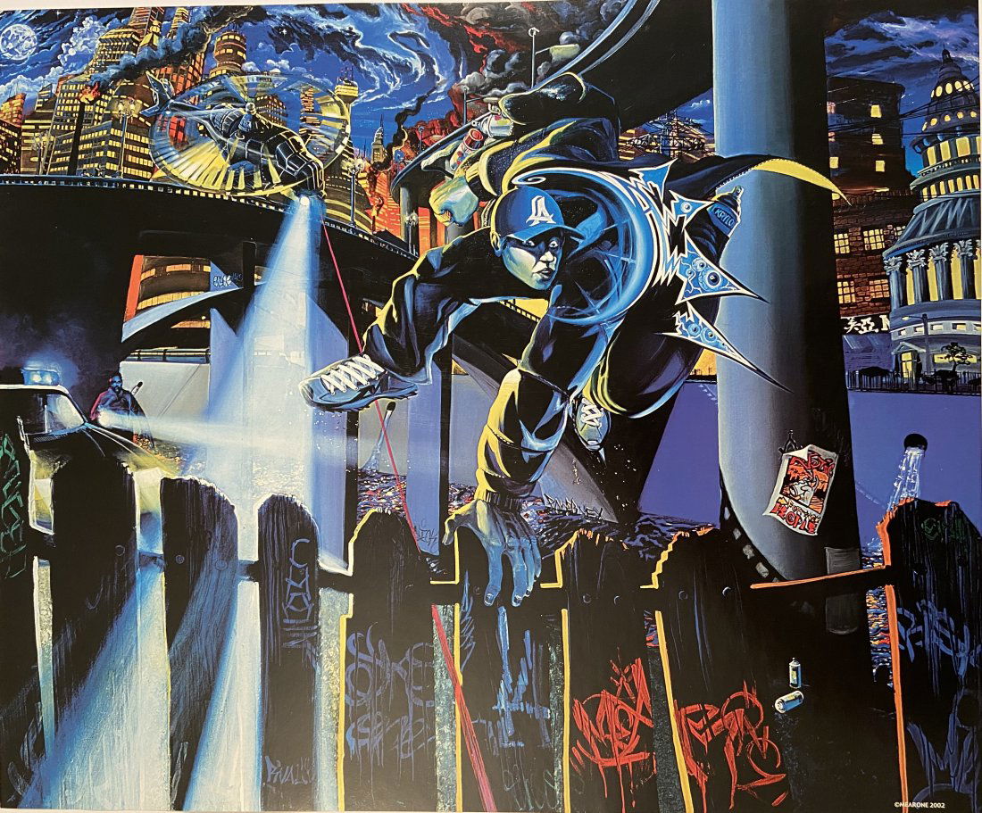 Mear One "Los Angeles Graffiti" Poster - Jul 18, 2021 | Madison's ...