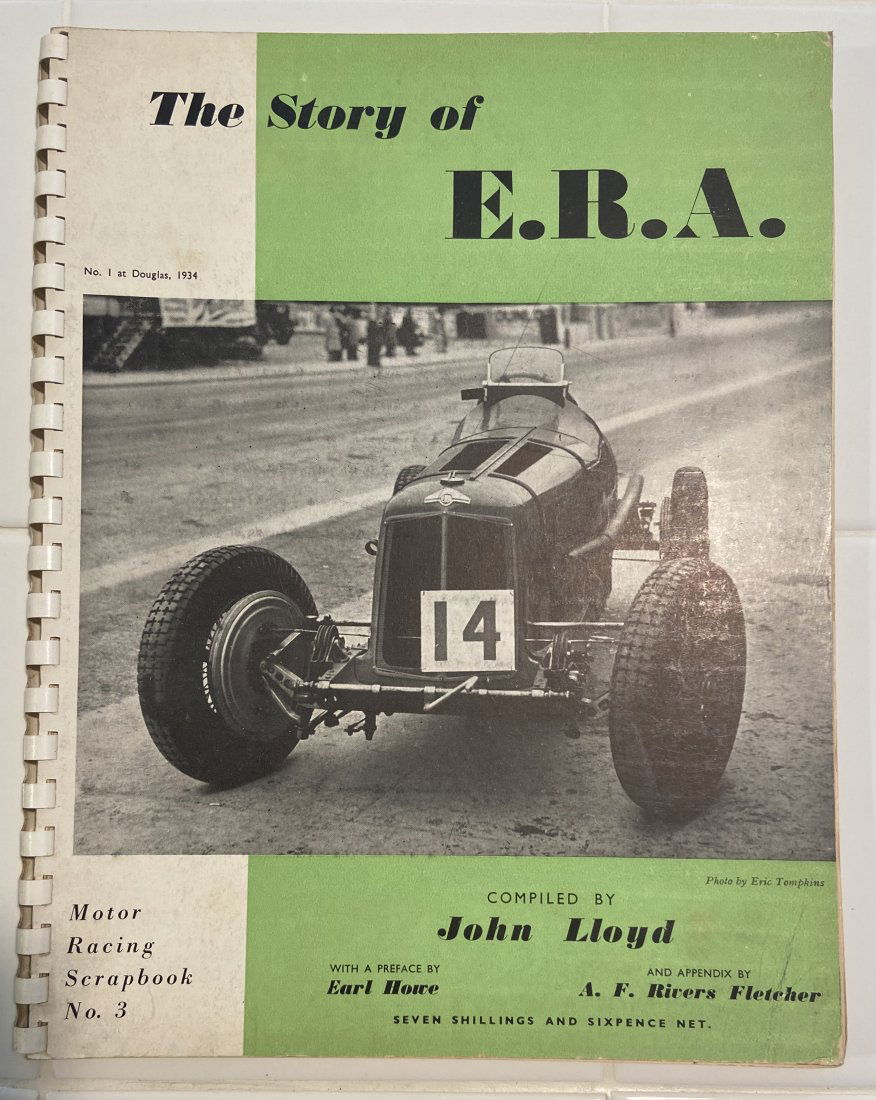 The Story Of E.r.a. Earl Howe Motor Racing Scrapbook #3 1934