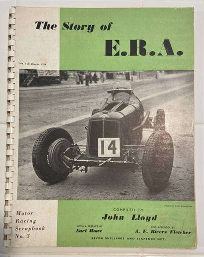 The Story Of E.r.a. Earl Howe Motor Racing Scrapbook #3 1934