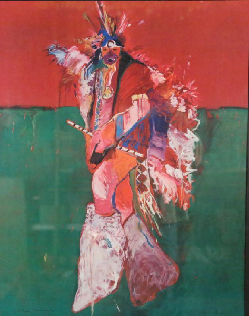 FITZ SCHOLDER "UNTITLED (NATIVE AMERICAN)" LITHO - May 03, 2017 | Lewis ...