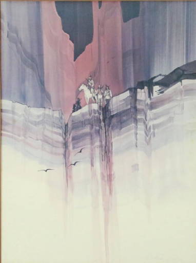 Michael Atkinson "scouting Party" Signed Print