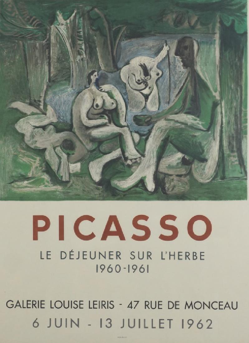 Pablo Picasso "le Dejeuner Sur L'herbe" Poster