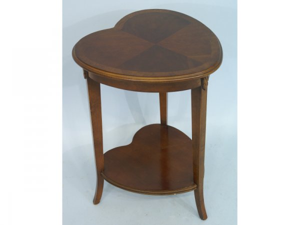 23: Heart-shaped side table