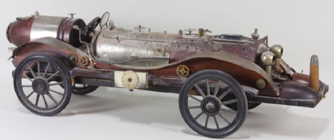 MARK WALLBERG MIXED MEDIA CAR SCULPTURE