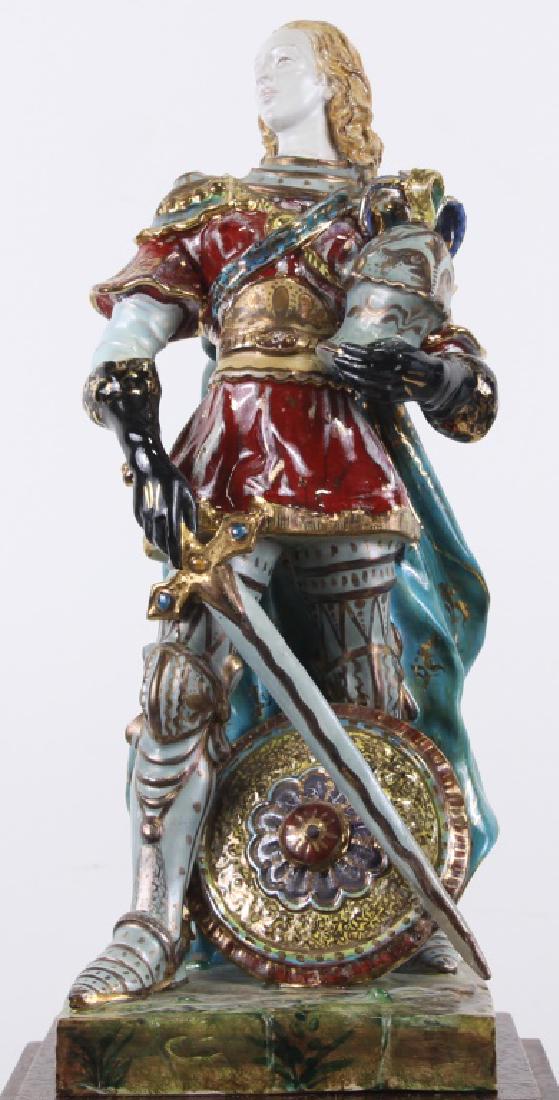 KNIGHT PORCELAIN FIGURINE