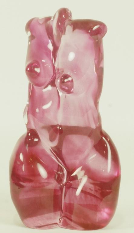 Karen Naylor Art Glass Female Toro Figure