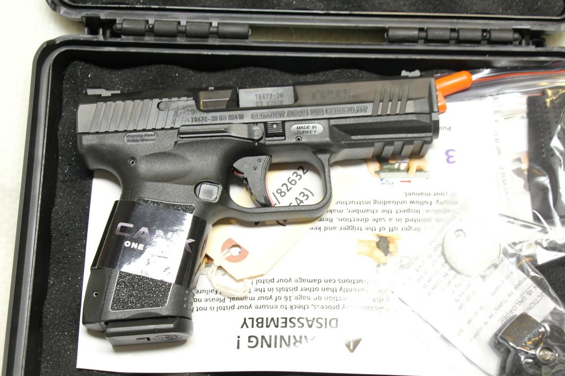 CANIK ELITE ONE SERIES TP9SF PISTOL (NEW) (#0061) on Aug 05, 2020 ...