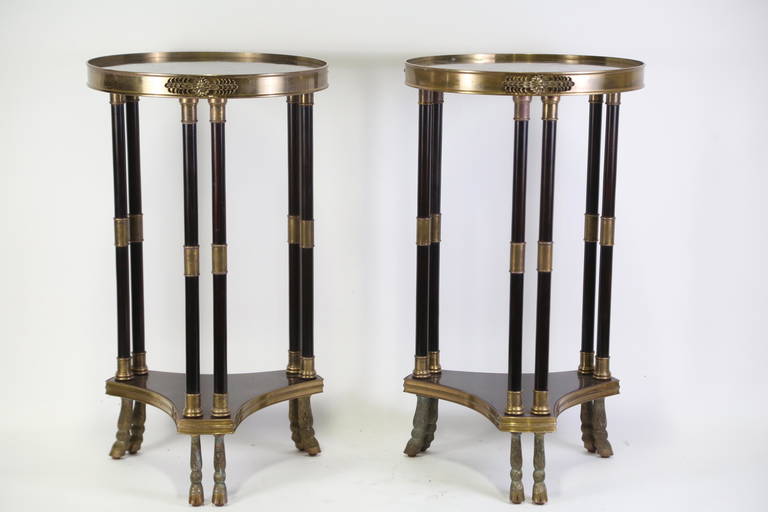 Pair Of Gueridon Tables