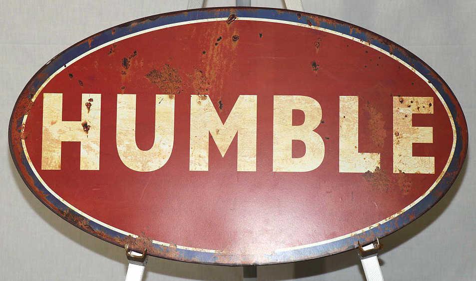 New Reproduction Humble Metal Sign