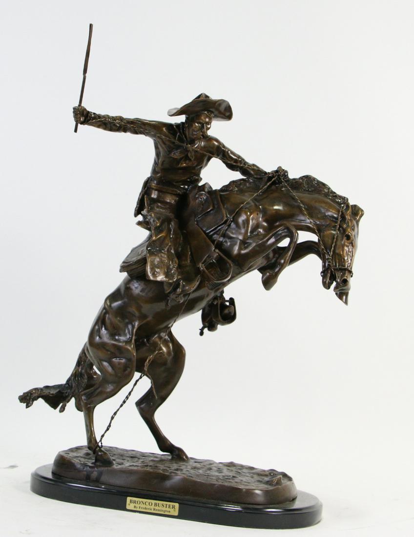 Frederic Remington "bronco Buster" Sculpture