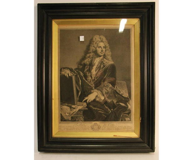 ROBERT DE COTTE ENGRAVING (#0022) on Jul 13, 2022 | Lewis & Maese ...