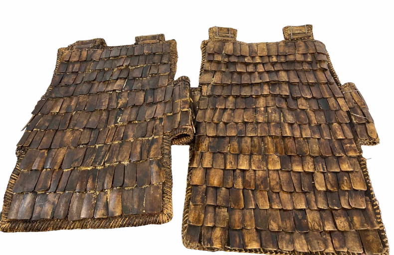 ANTIQUE ASIAN BAMBOO & LEATHER BODY ARMOR - Nov 06, 2022 | Lewis ...