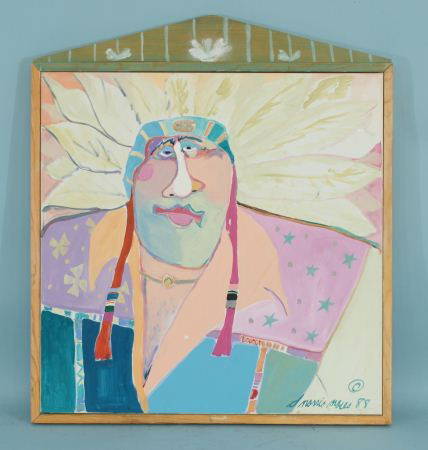 Dorothy Norris Moses "archie Littleman" Painting